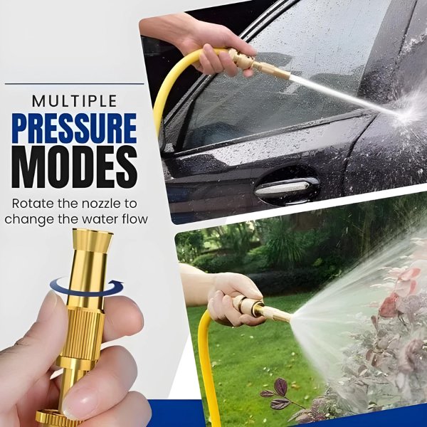 Adjustable High Pressure Water Spray Nozzle (Include Pipe Connector ...
