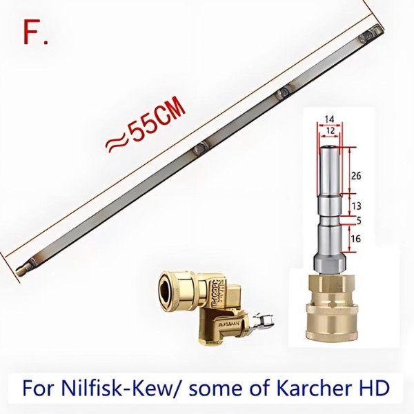 Water Tank Cleaning Tool - Radiator Rod, Jump Nozzle for Large Truck ...